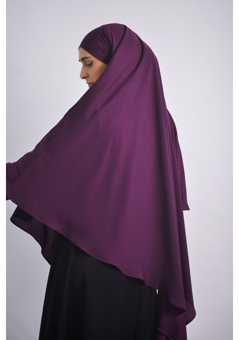 Cheap long Khimar and hijab for veiled women