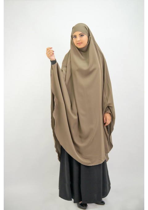 Cheap long Khimar and hijab for veiled women